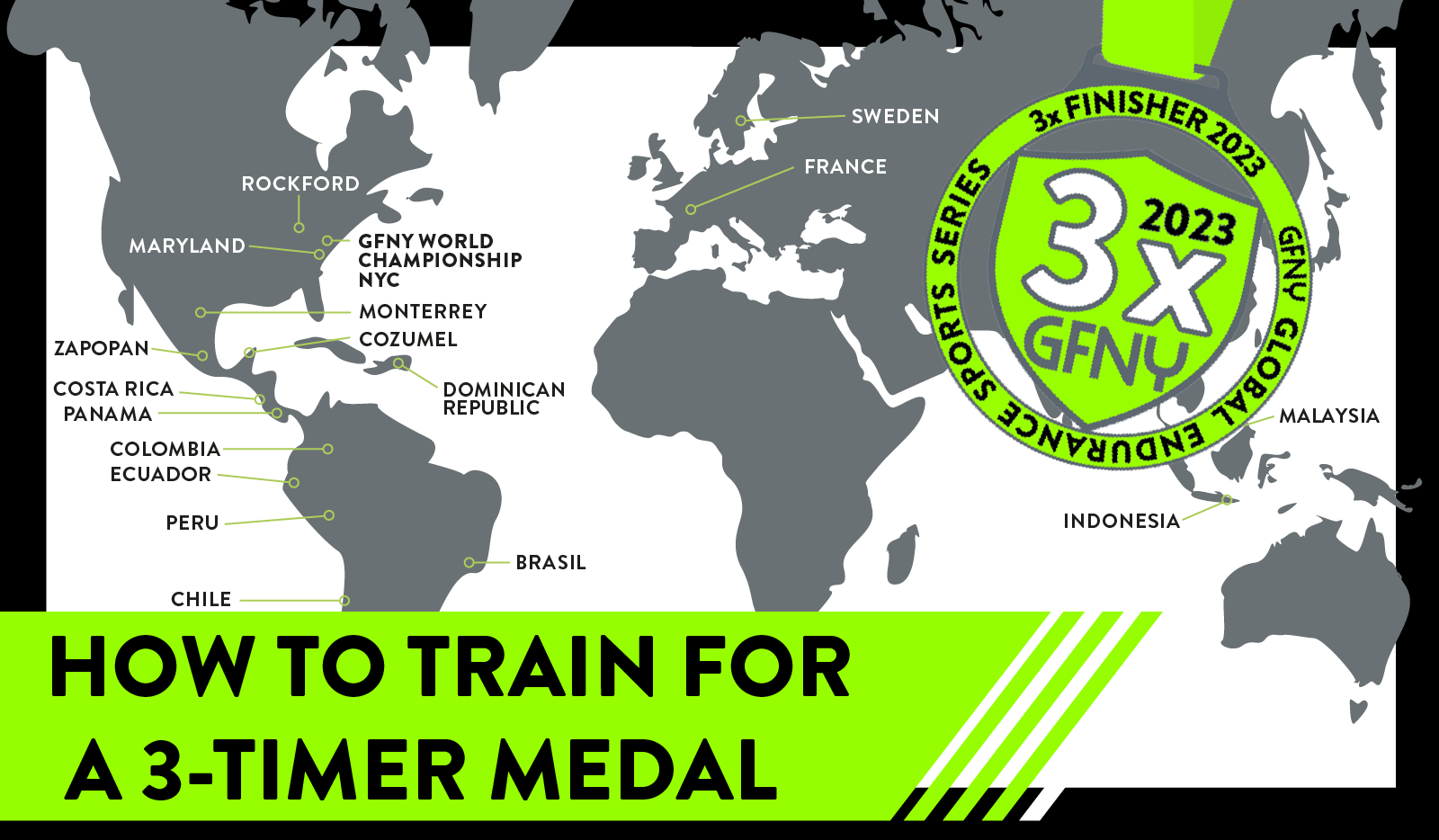 How to train for a 3-timer medal - GFNY Philippines